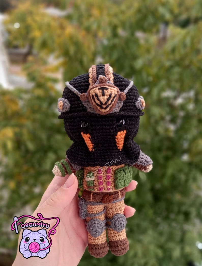 König COD Character Doll: Handmade Cotton Amigurumi - Etsy