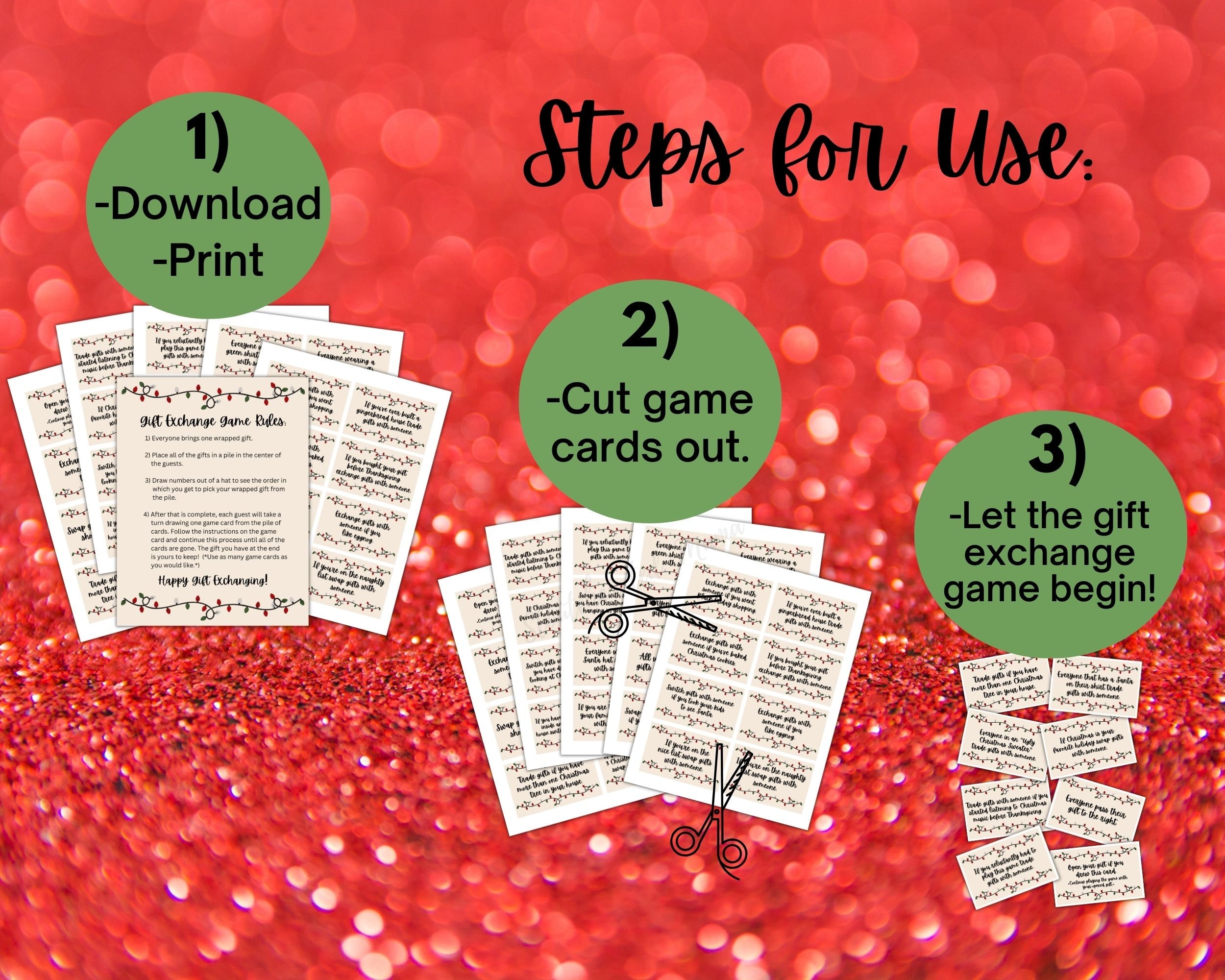 Gift Exchange Game | White Elephant Game | Gift Exchange Games | Adult ...