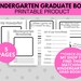 Kindergarten Graduate Handprint Sign Printable | Keepsake Printable - Etsy