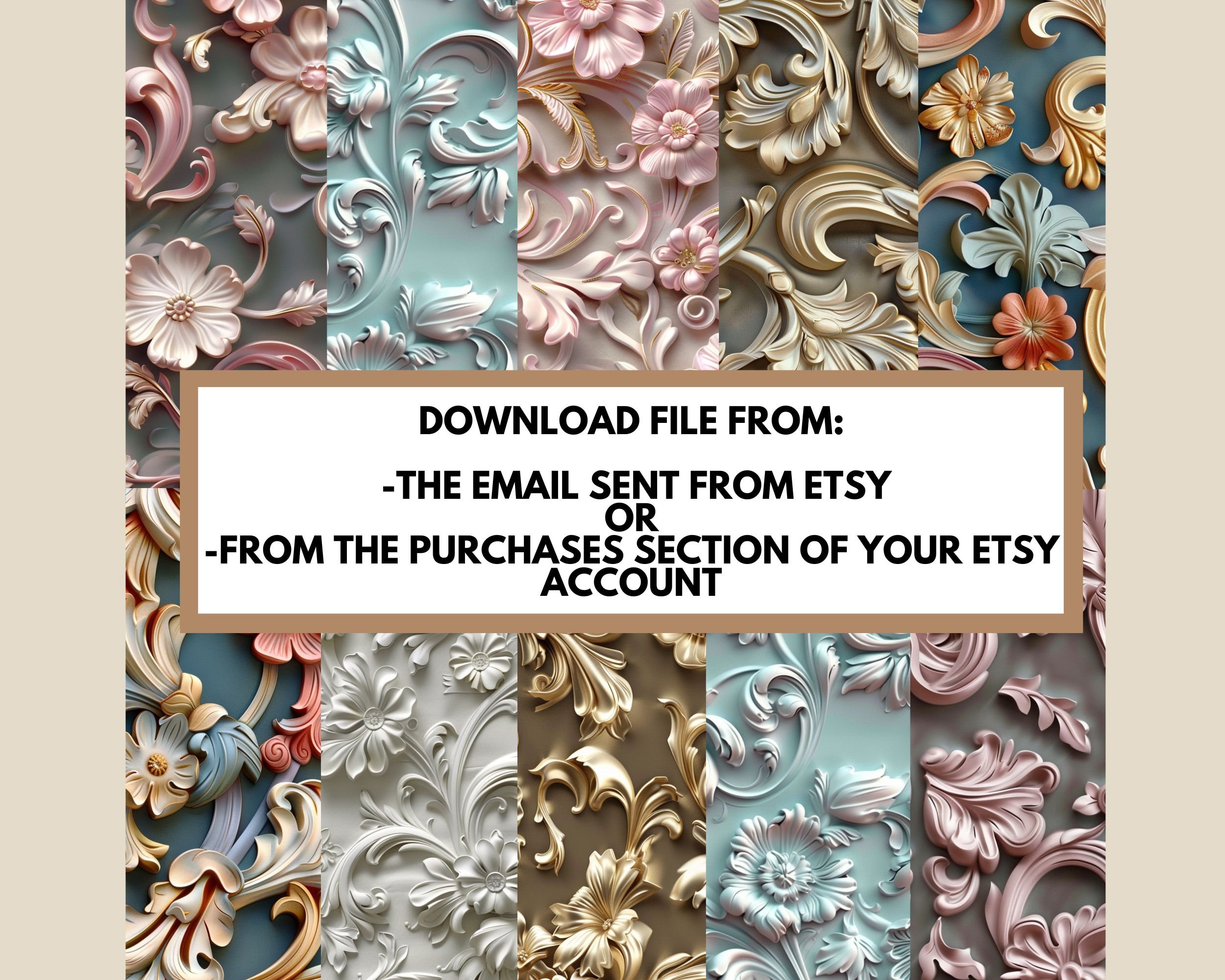 Florentine Seamless Pattern | Digital Florentia Paper | Florentine ...