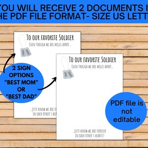 Kid Handprint Sign for Deployed Army Soldier Printable | Handprint Sign ...