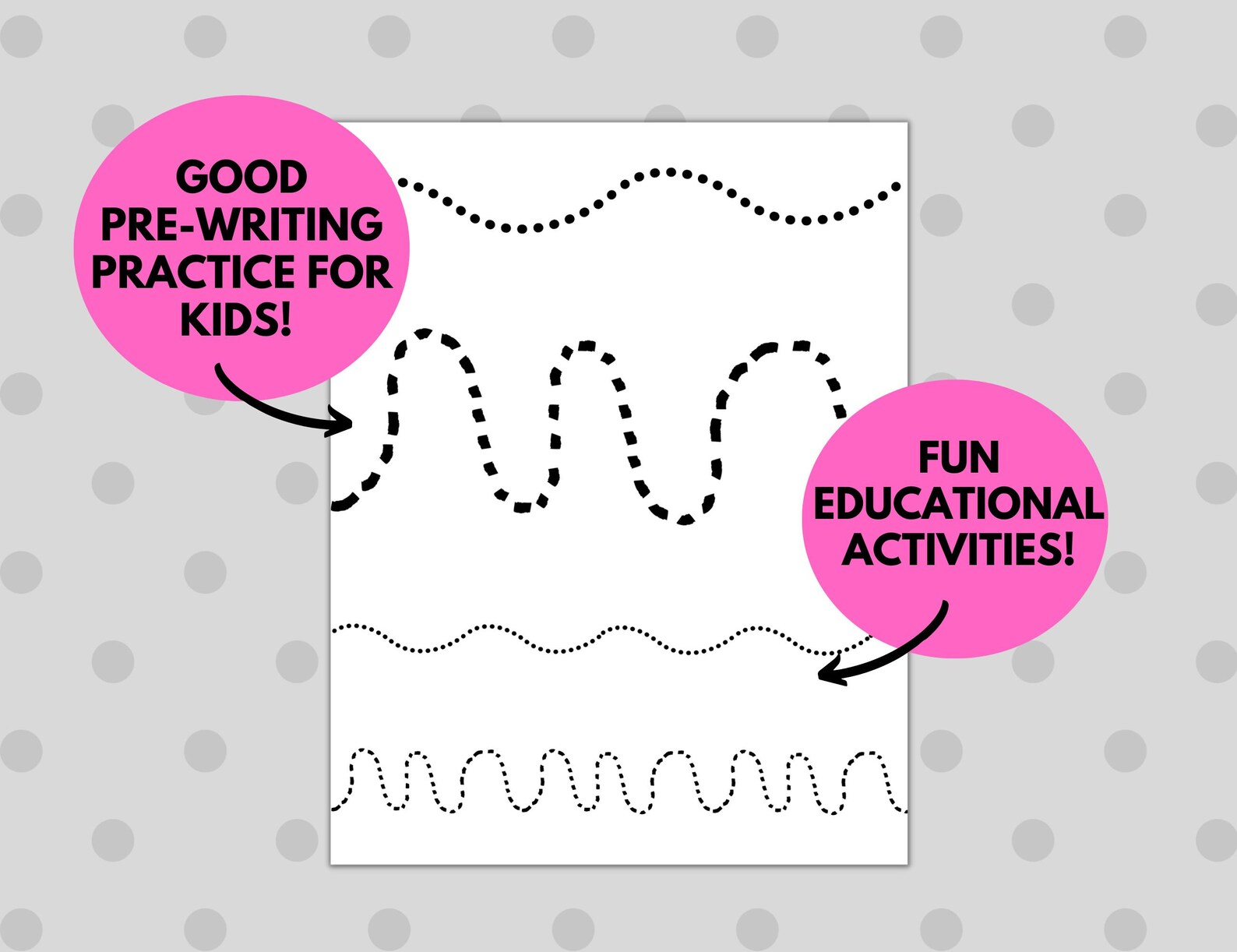 Line Tracing Worksheets Printable Line Drawing Practice - Etsy