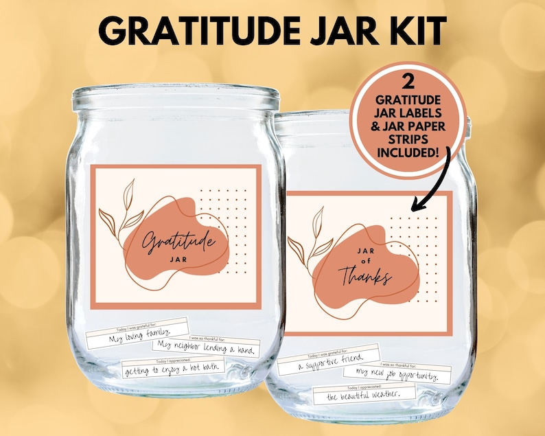 Gratitude Jar Printable | Family Gratitude Journal Printable ...
