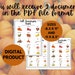 Fall Scavenger Hunt Printable for Kids Outdoor Fall Nature Walk ...