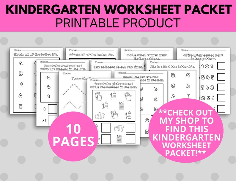 Line Tracing Worksheets Printable Line Drawing Practice - Etsy