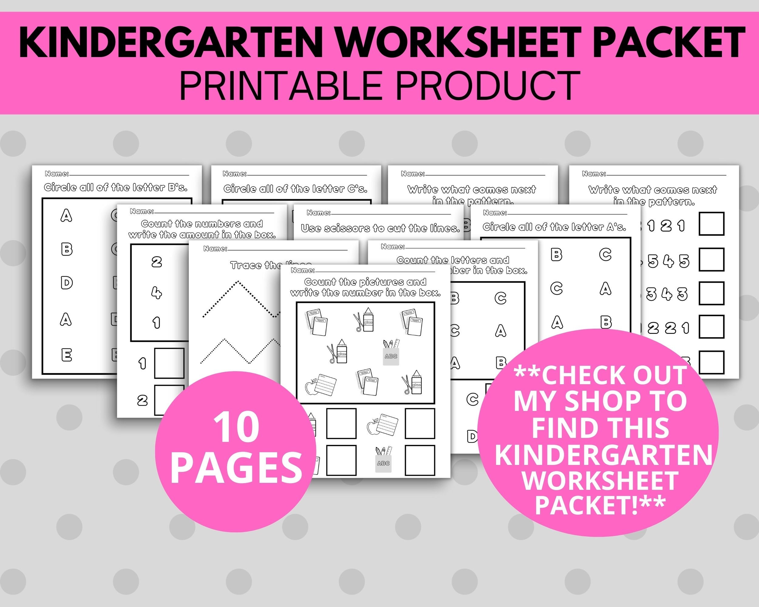 Line Tracing Worksheets Printable | Line Drawing Practice Printable ...
