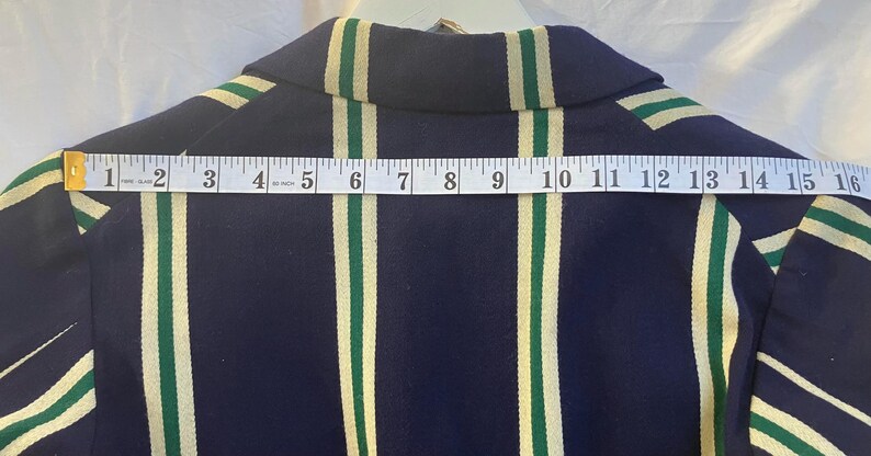 Vintage British Rowing/ Club Blazer All Wool Size Small 1960s Amazing ...