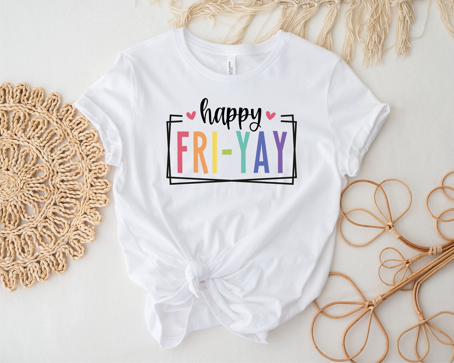 Happy FRI-YAY Shirt Fri-yay TGIF Teacher Tee Funny Teacher - Etsy