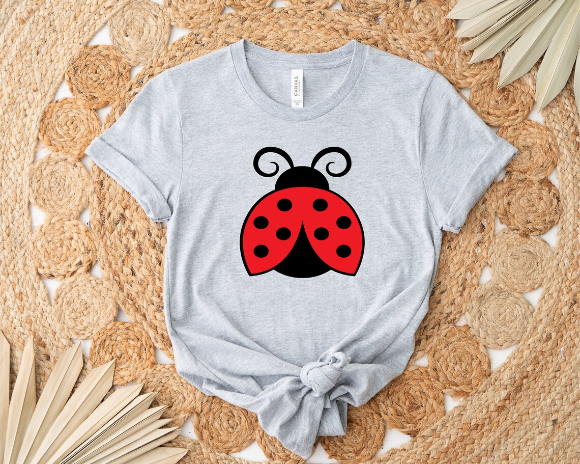 Ladybug Graphic Shirt for Kids Ladybug Shirt for Girls | Etsy