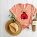 Ladybug Graphic Shirt for Kids, Ladybug Shirt for Girls, Ladybug Lover ...