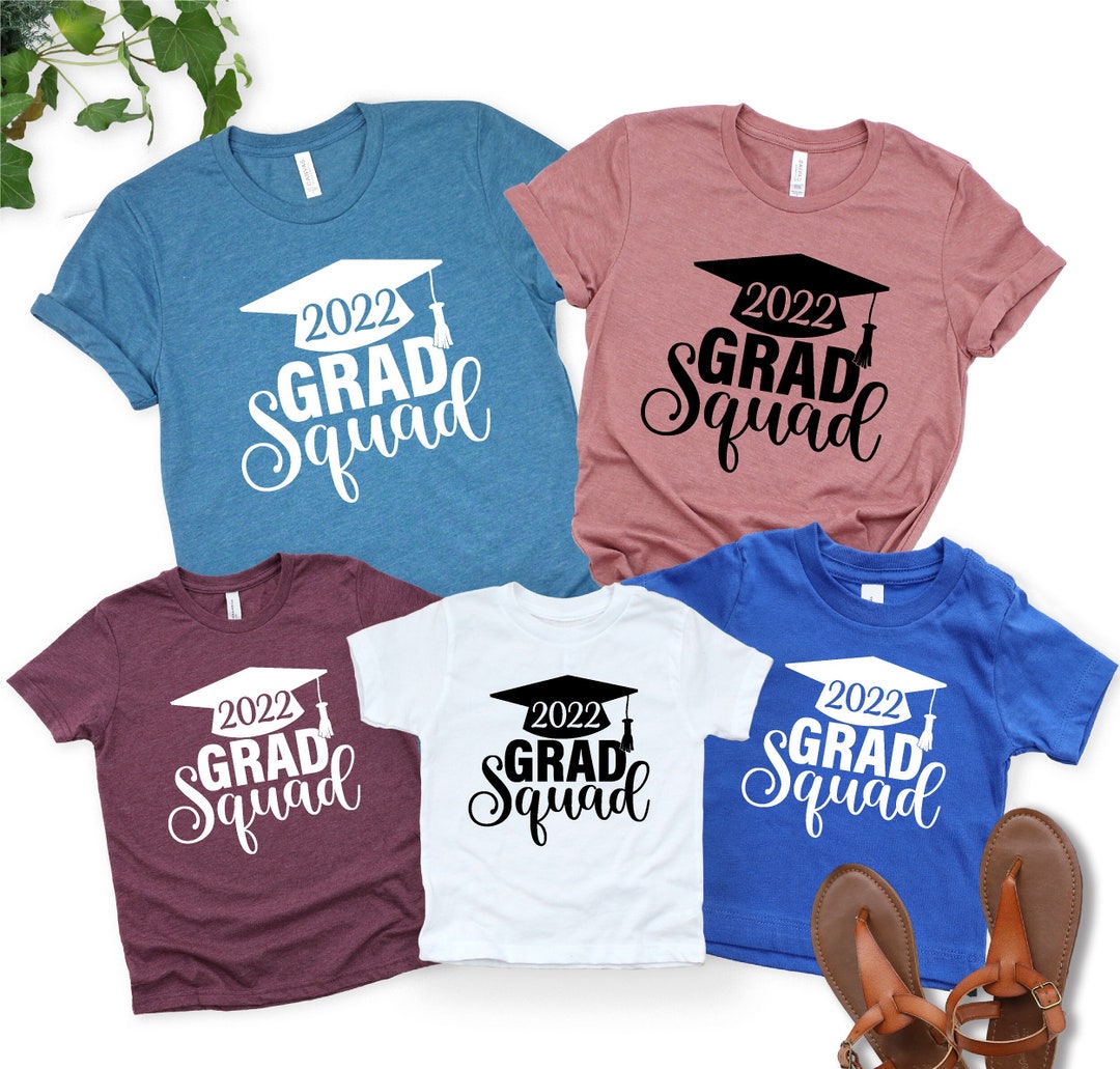 2022 Graduation Squad Shirt, Graduation Family Shirts 2022, Proud ...