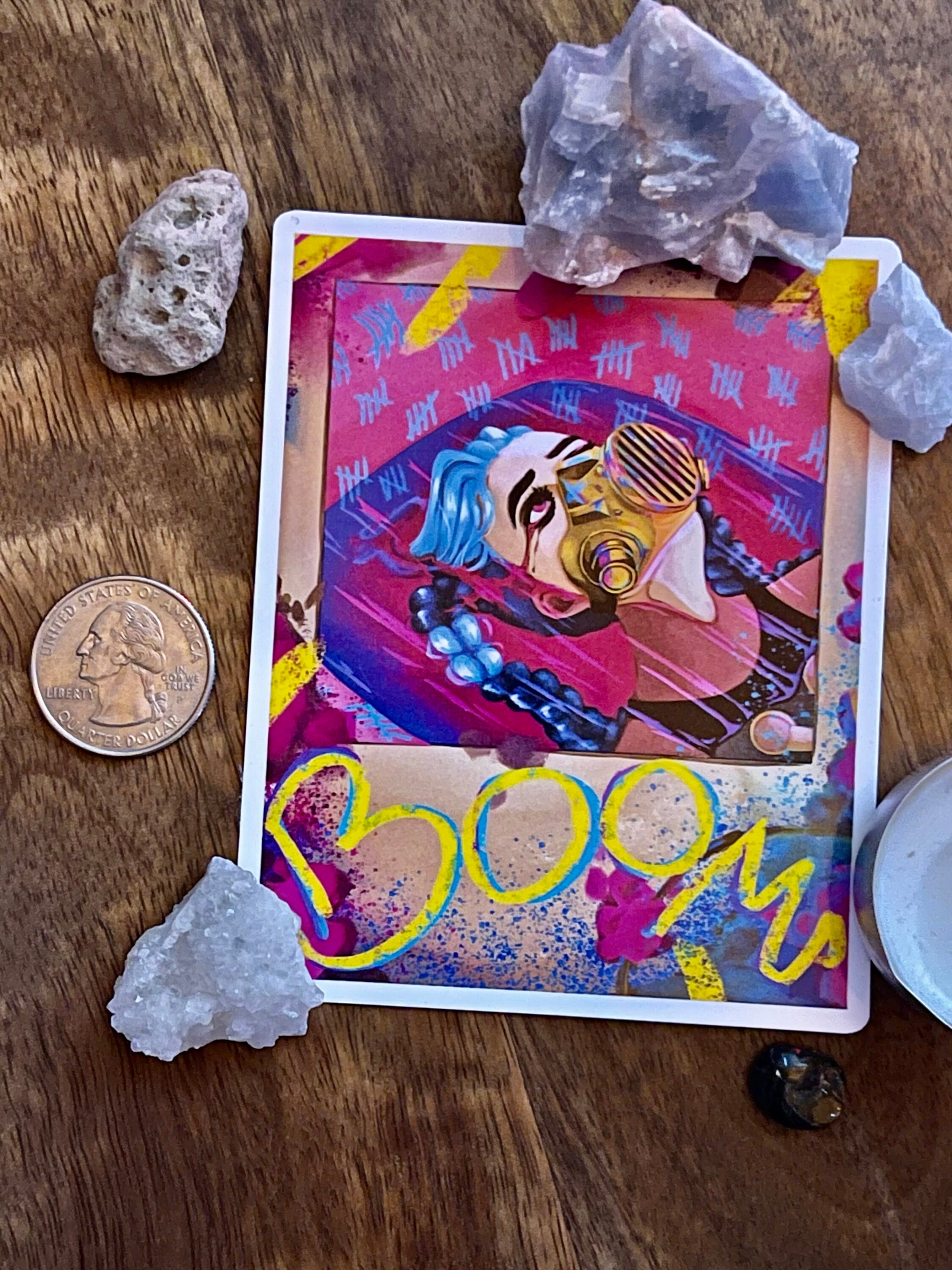 Arcane Jinx Sticker / Water-resistant / Laminated // League of Legends ...