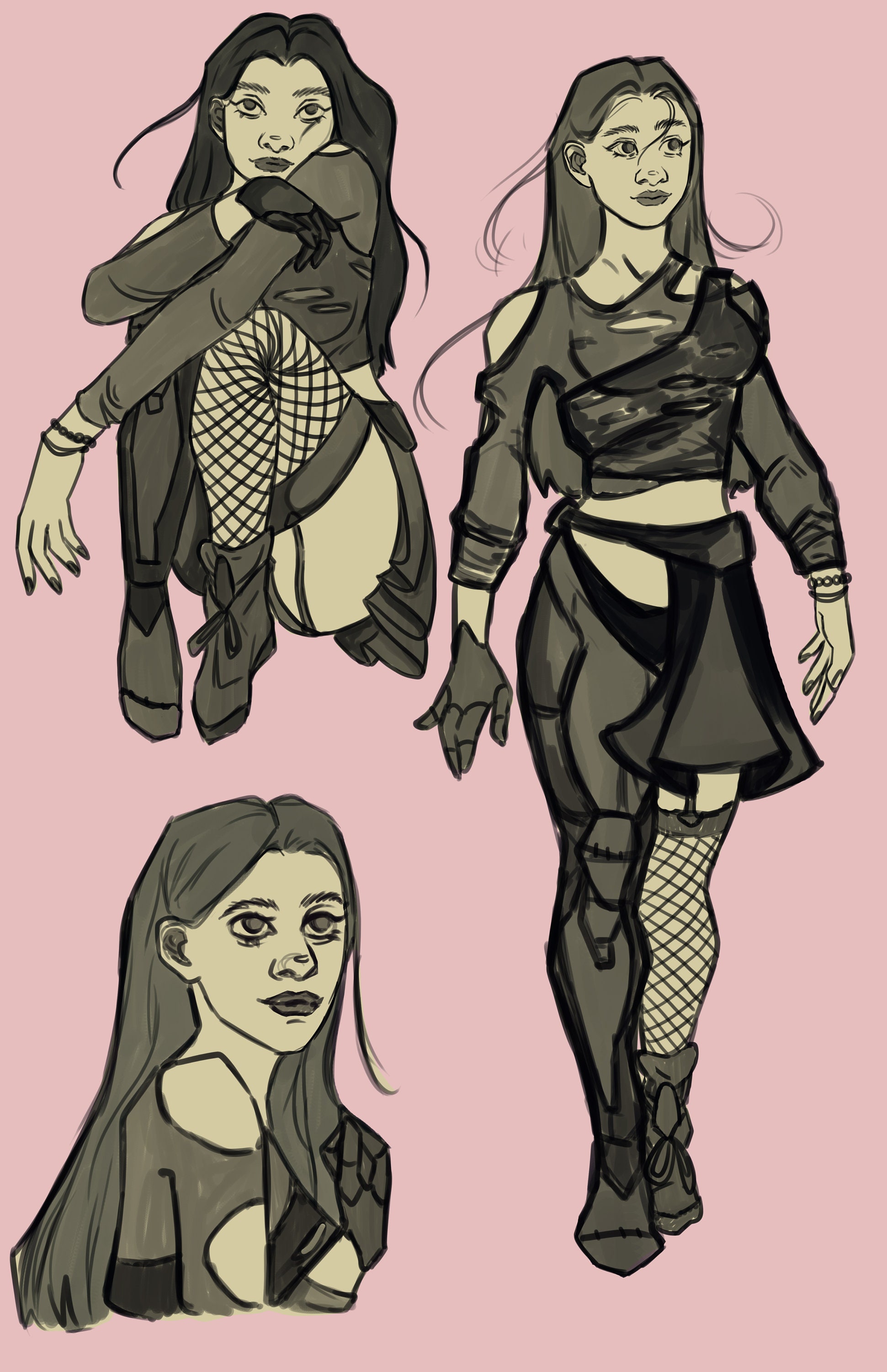 Character Design Custom Dnd Character Art - Etsy