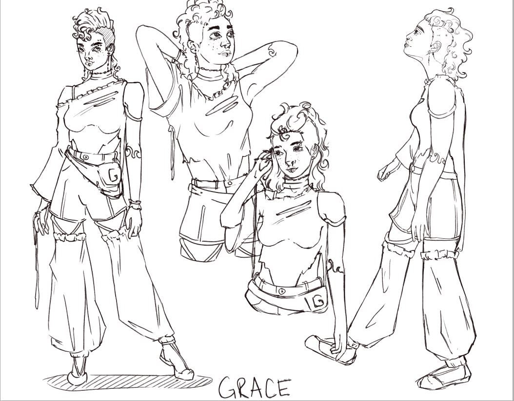 Character Design Custom Dnd Character Art Etsy
