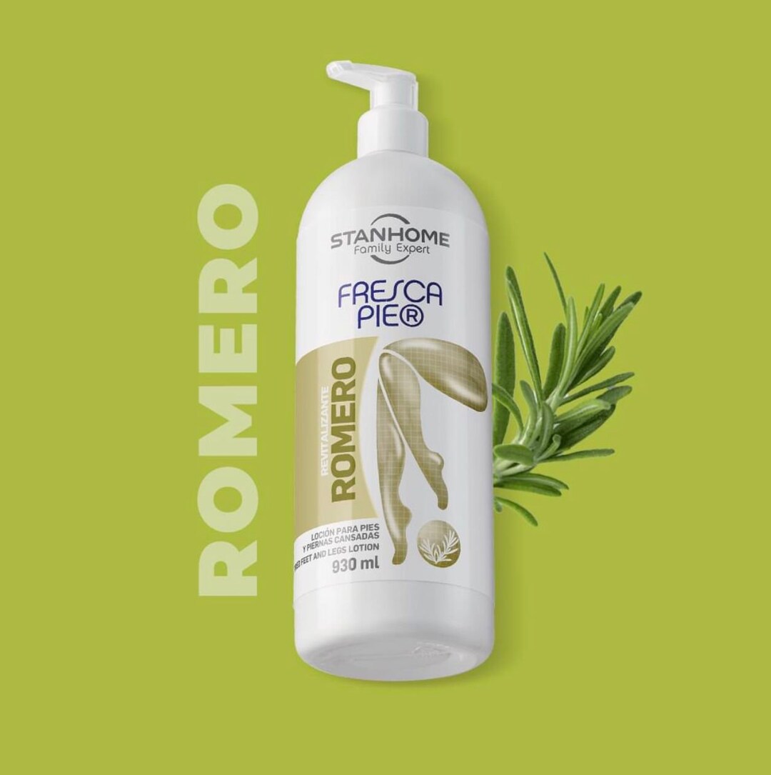 Stanhome Fresca Pie Romero (rosemary) Tired Feet Lotion 930ml. Fresca ...