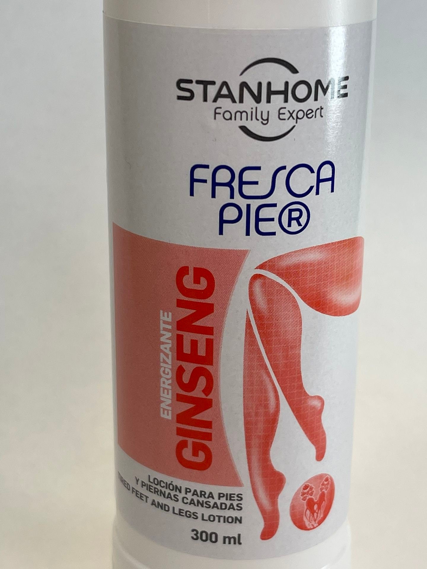 Stanhome Fresca Pie Ginseng Tired Feet Lotion 300ml/10.14oz Locion ...