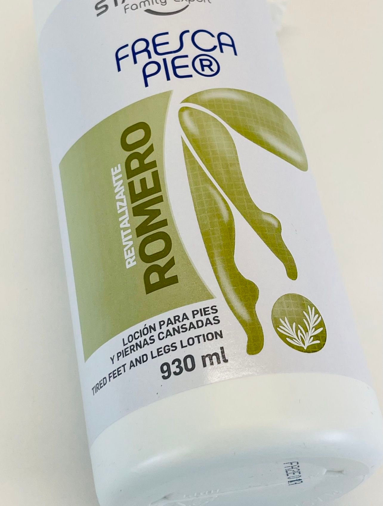 Stanhome Fresca Pie Romero (rosemary) Tired Feet Lotion 930ml. Fresca ...