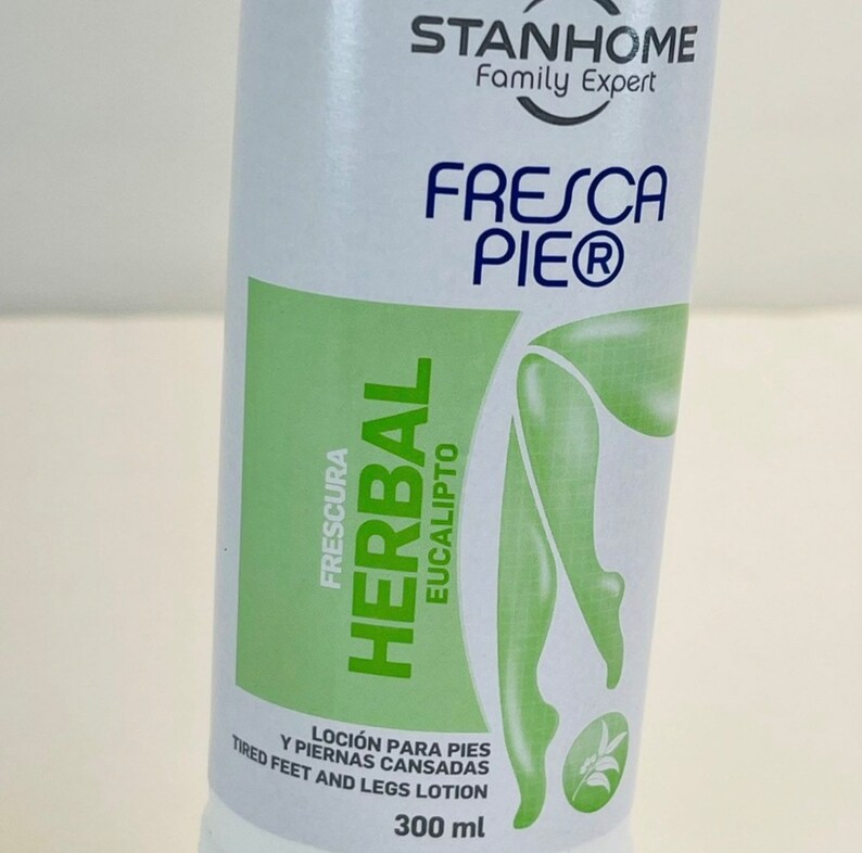 Stanhome Fresca Pie Eucalyptus Foot and Legs Lotion - Etsy