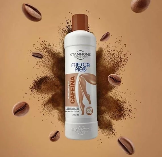 Stanhome Fresca Pie Caffeine Tired Feet Lotion 300ml/10.14oz. - Etsy