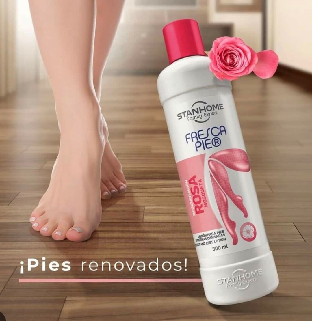 Stanhome Fresca Pie Reship Oil Tired Feet and Legs Lotion 300ml Locion ...