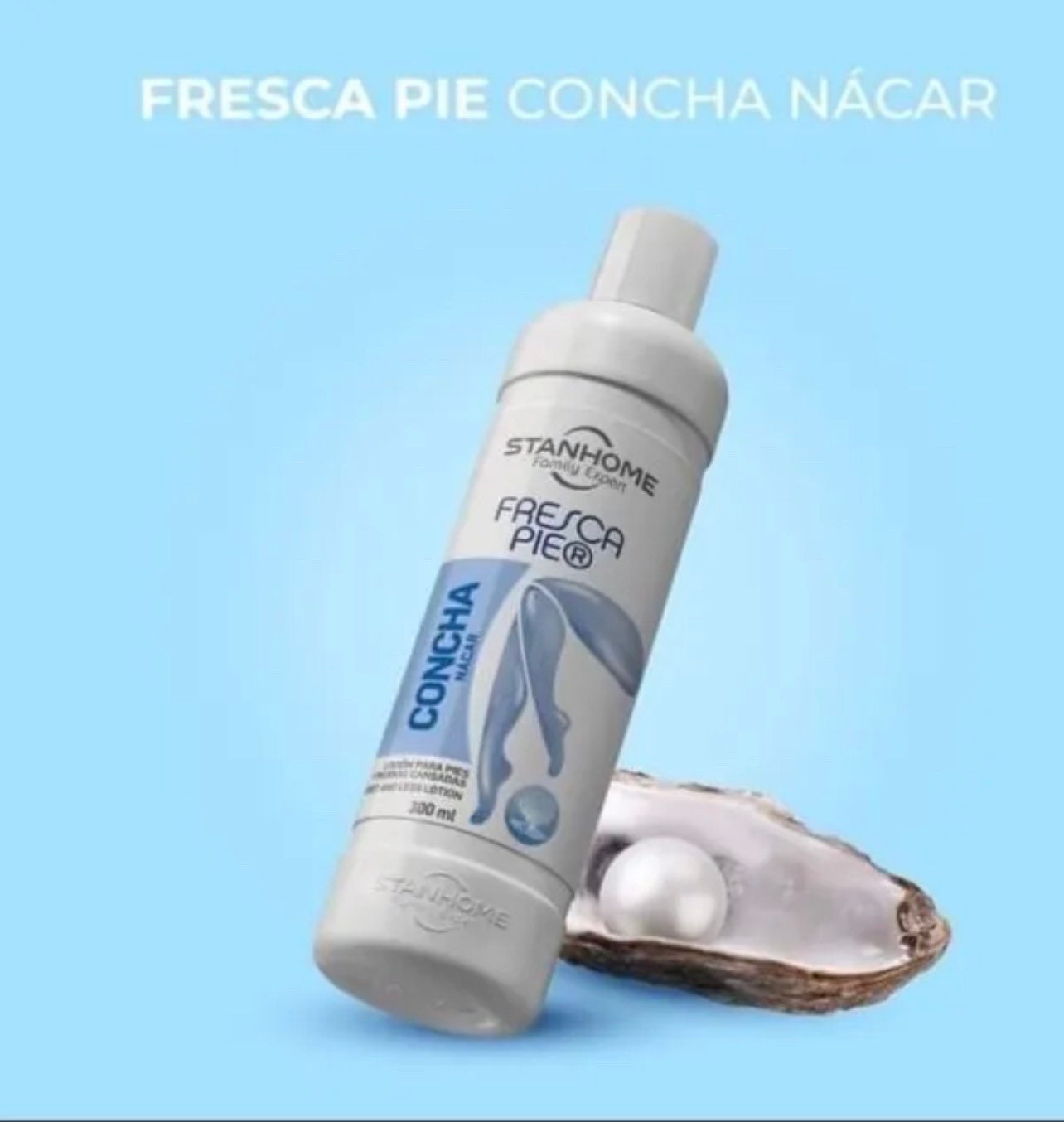Stanhome Fresca Pie Concha Nácar 300ml Tired Feet Lotion. Fresca Pie ...