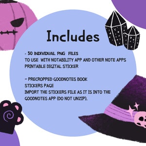 Magic Digital Stickers |goodnotes Digital Sticker |kawaii Sticker ...