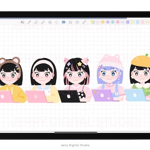 Work Digital Stickers | Goodnotes Sticker | Cute Sticker | Planner ...