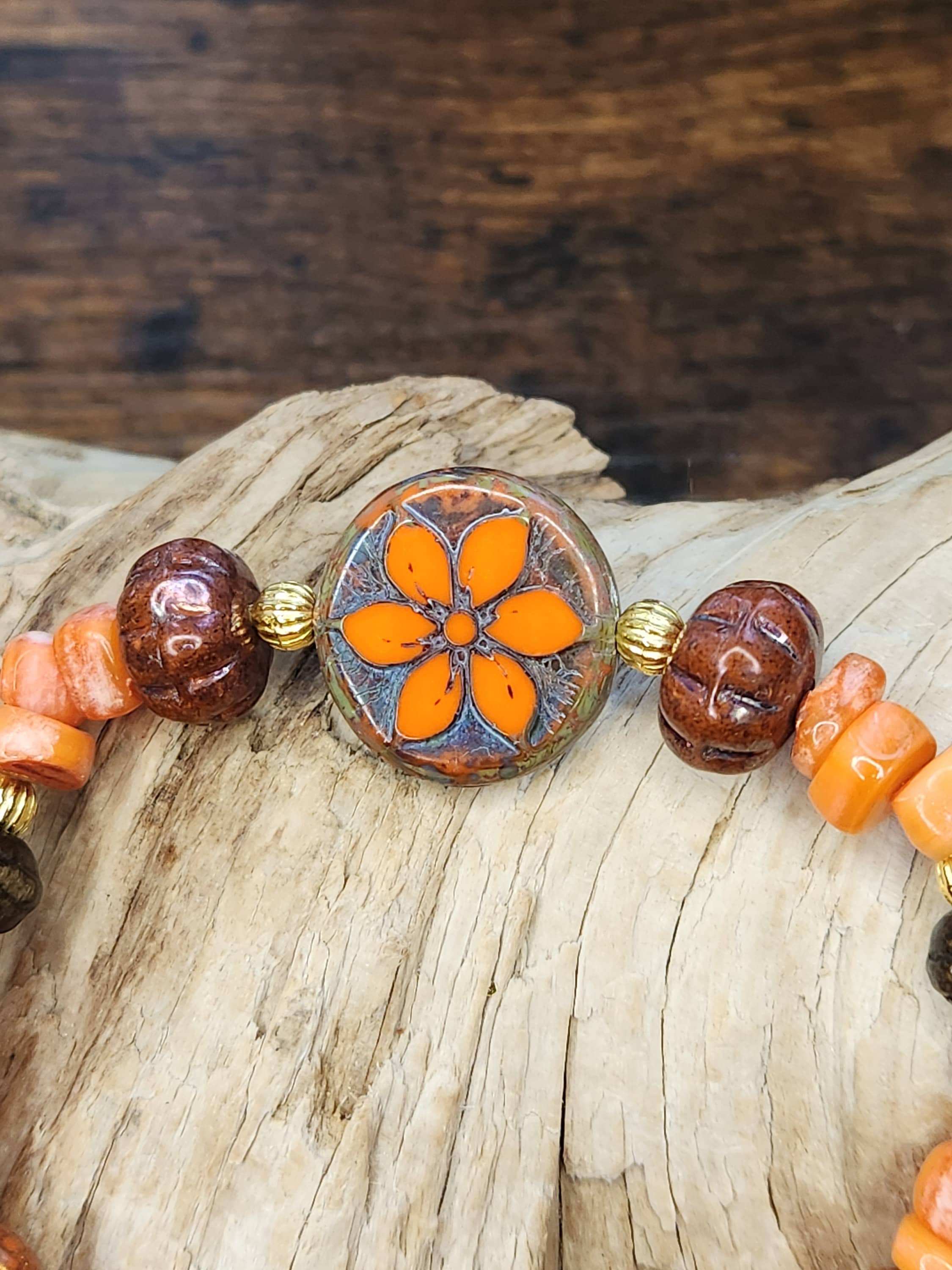 Handmade Boho Bracelet, Hawaiian Bracelet, Tropical Jewelry, Summer ...