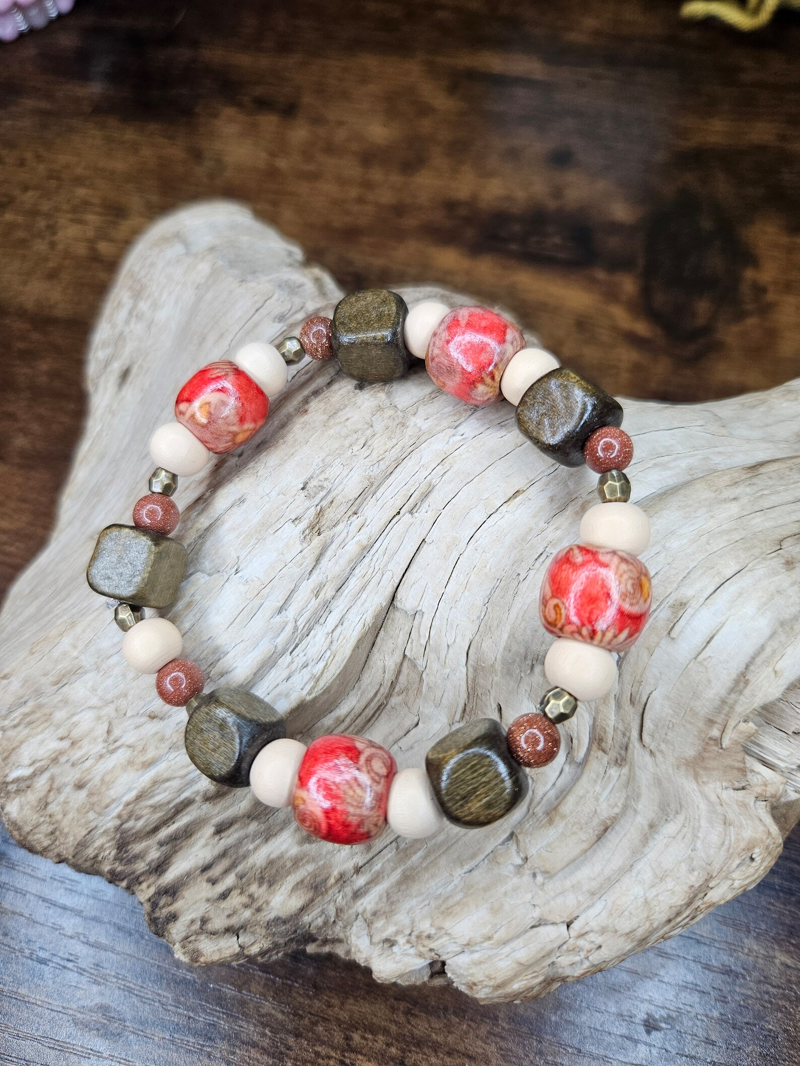 Handmade Boho Bracelet, Hippie Jewelry, Handmade Natural Jewelry ...