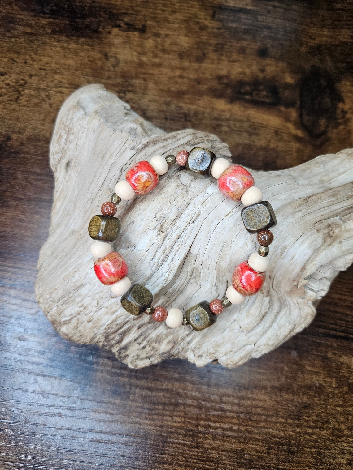 Handmade Boho Bracelet, Hippie Jewelry, Handmade Natural Jewelry ...