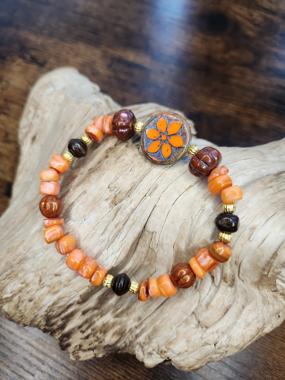 Handmade Boho Bracelet, Hawaiian Bracelet, Tropical Jewelry, Summer ...