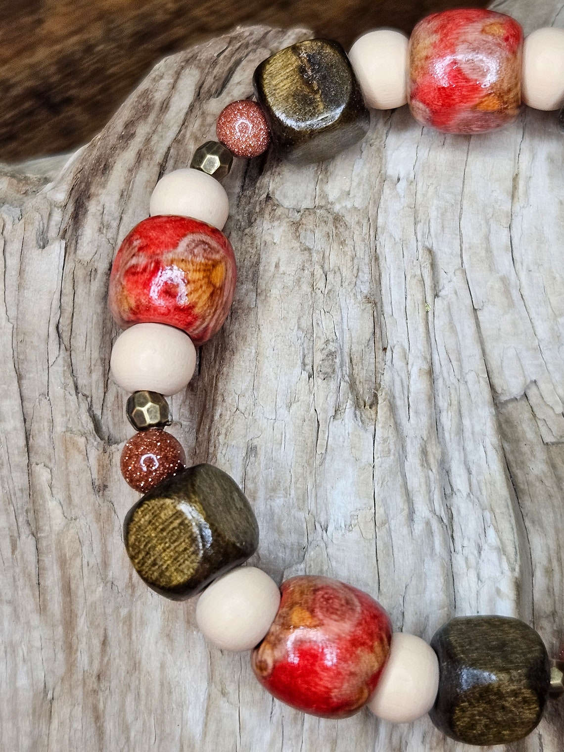 Handmade Boho Bracelet, Hippie Jewelry, Handmade Natural Jewelry ...