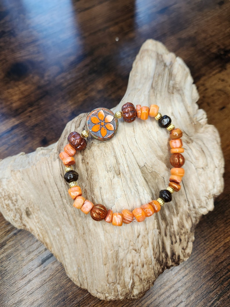Handmade Boho Bracelet, Hawaiian Bracelet, Tropical Jewelry, Summer ...