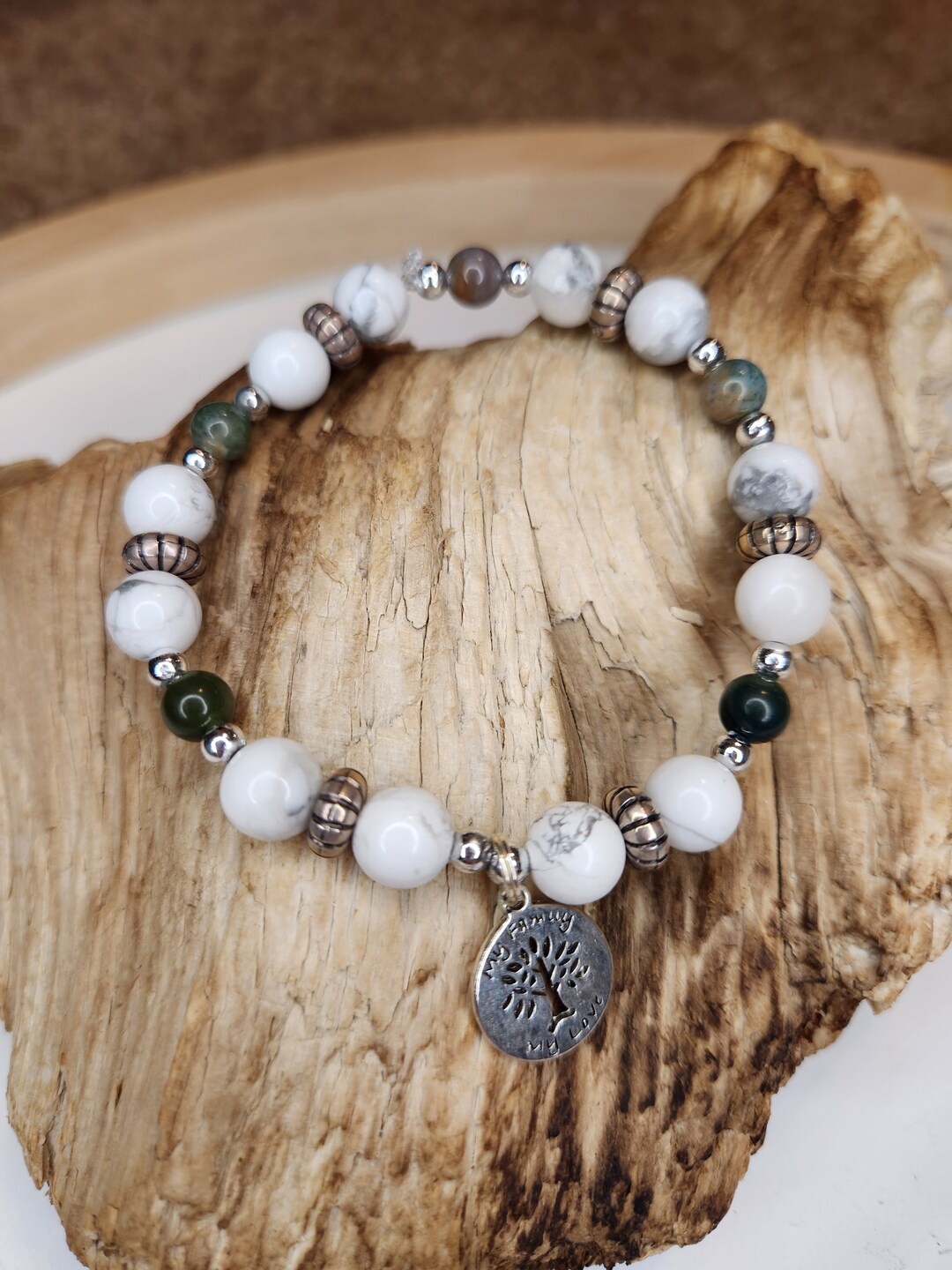 Men's Beaded Boho Bracelet, Men's Healing Bracelets, Handmade Boho ...