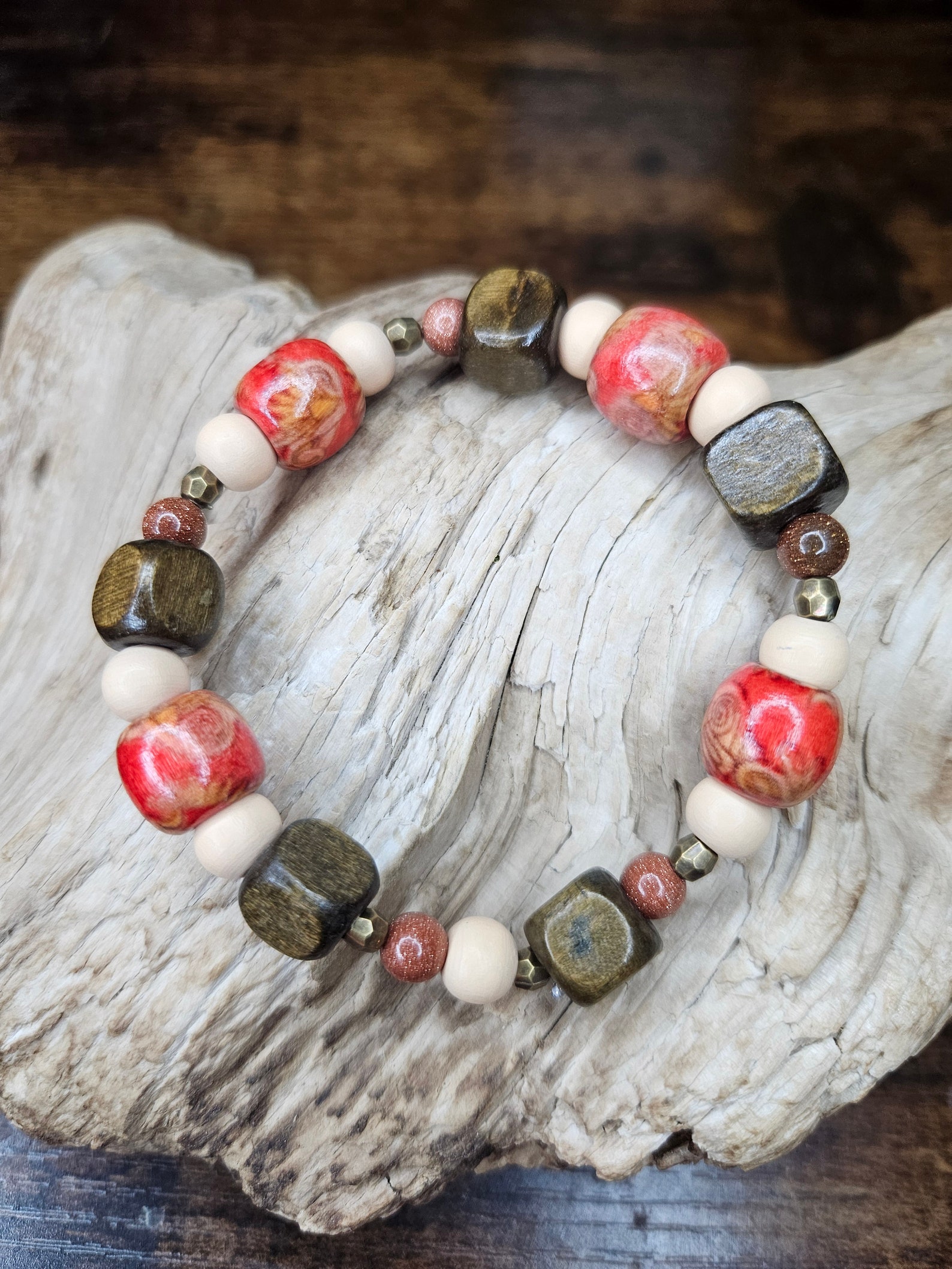 Handmade Boho Bracelet, Hippie Jewelry, Handmade Natural Jewelry ...