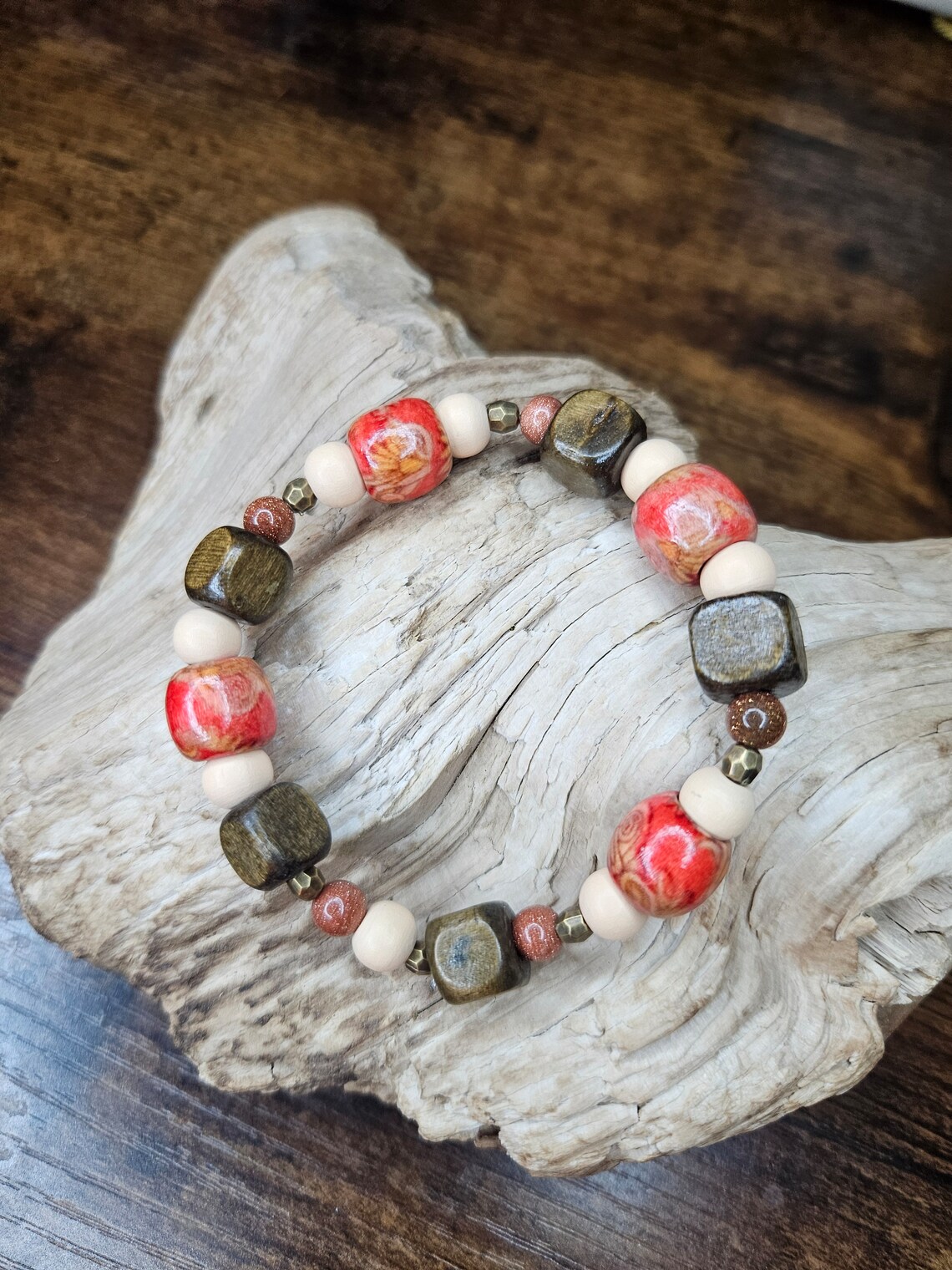 Handmade Boho Bracelet, Hippie Jewelry, Handmade Natural Jewelry ...