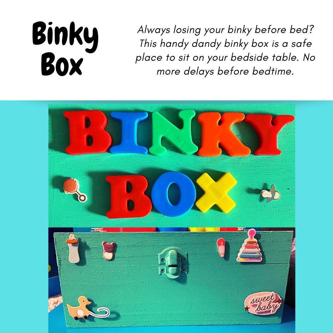 Binky Box 2 - Etsy