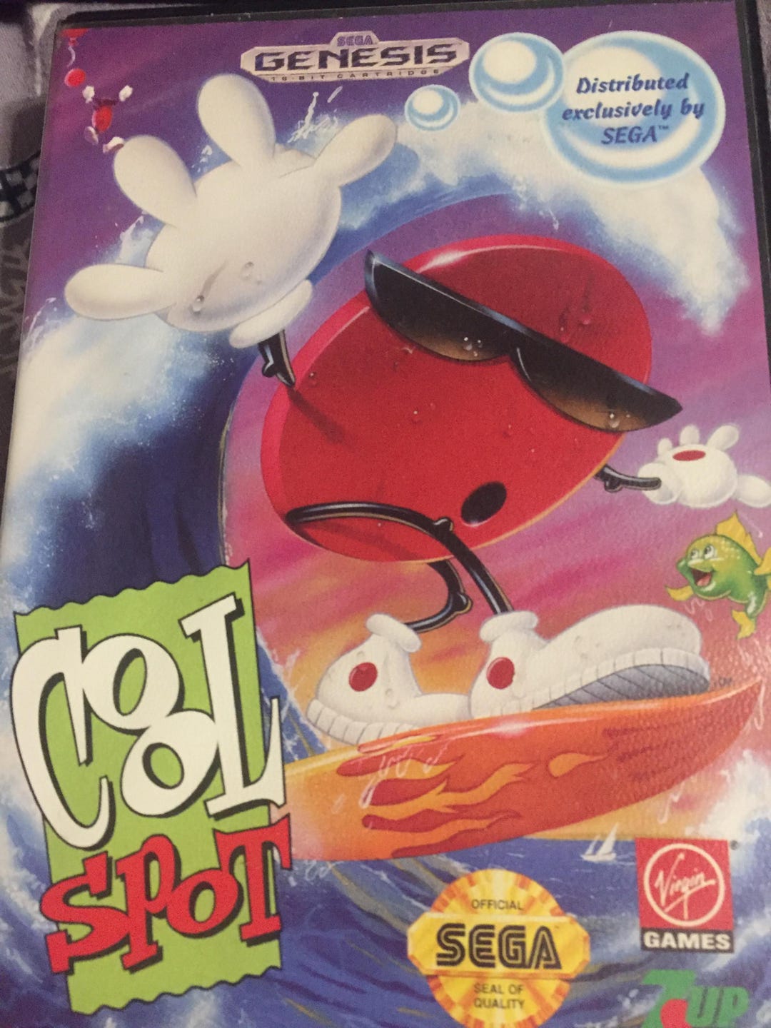 Cool Spot 7UP Sega Genesis Complete in Original Case - Etsy