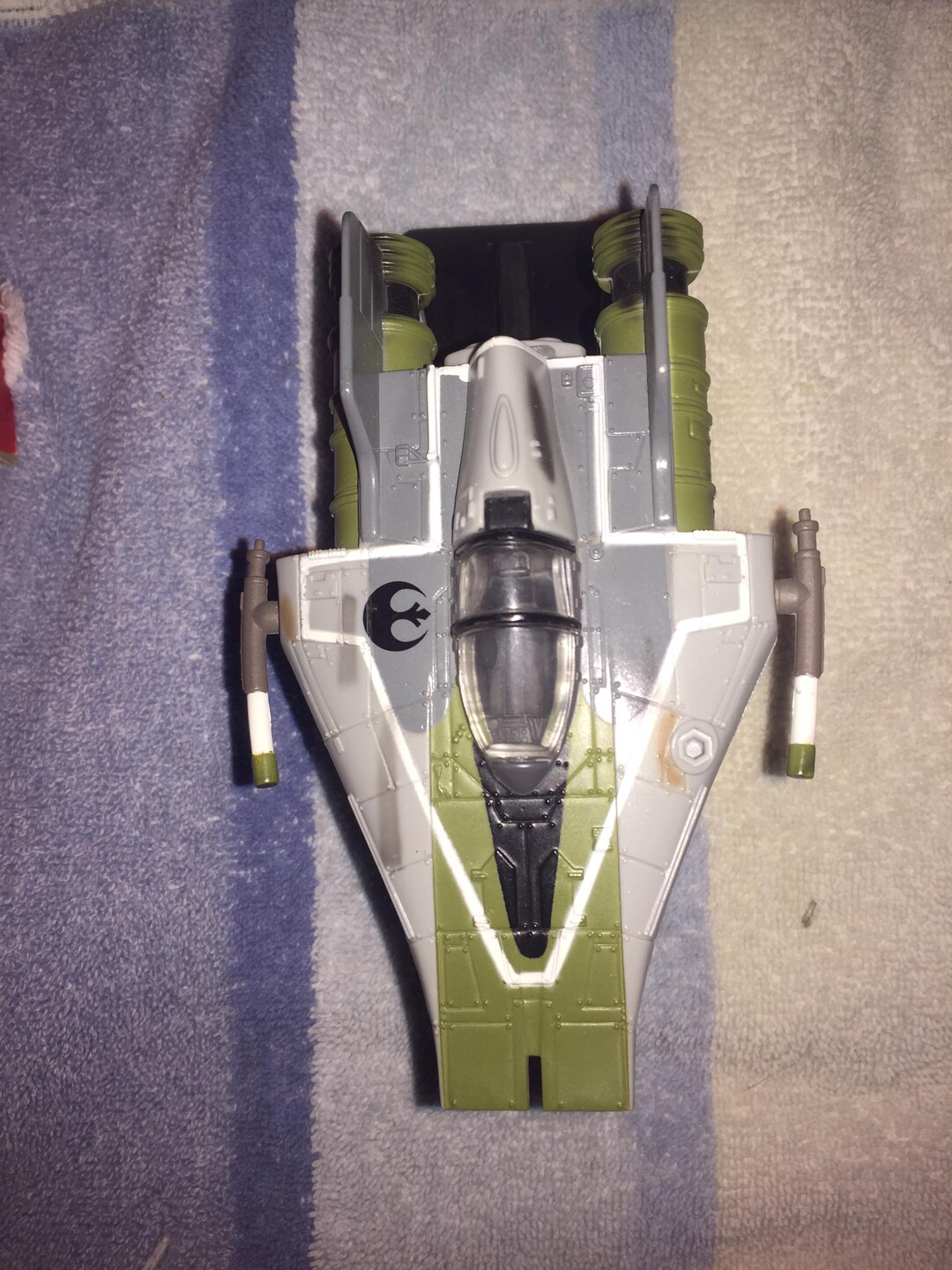 A-wing Green Variant Rouge Squadron Star Wars Action Fleet Complete - Etsy