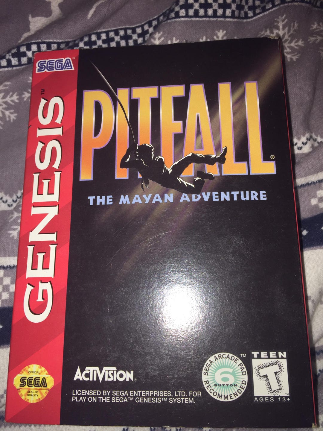 Pitfall the Mayan Adventure Sega Genesis Complete in Box - Etsy