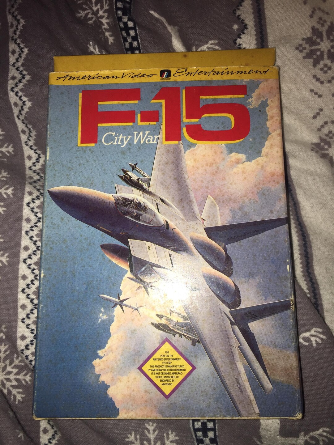 F-15 City War Nintendo NES Complete in Box - Etsy