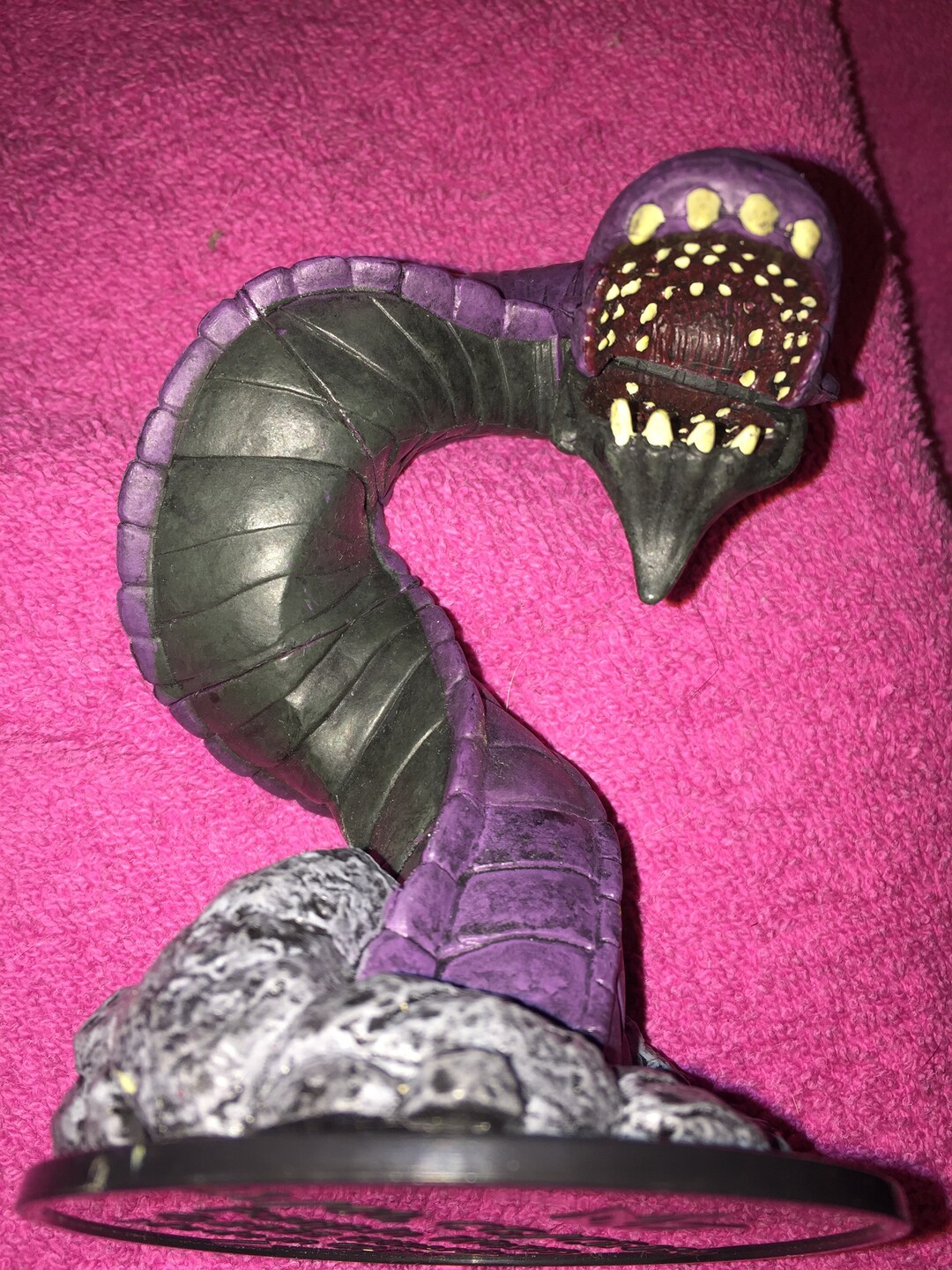 Purple Worm D&D Miniatures - Etsy