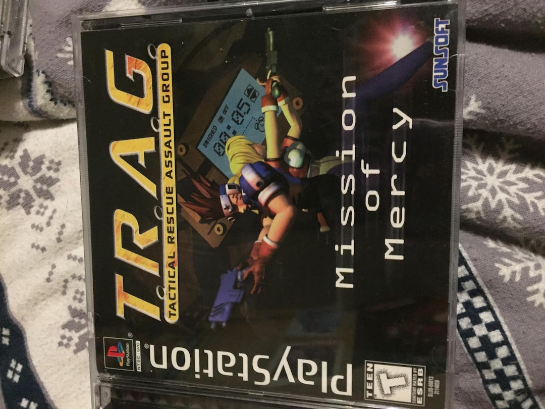 T.R.A.G. Mission of Mercy Playstation PS1 Complete - Etsy