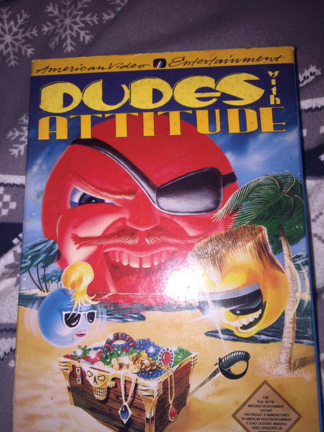 Dudes With Attitude Nintendo NES Complete in Box - Etsy
