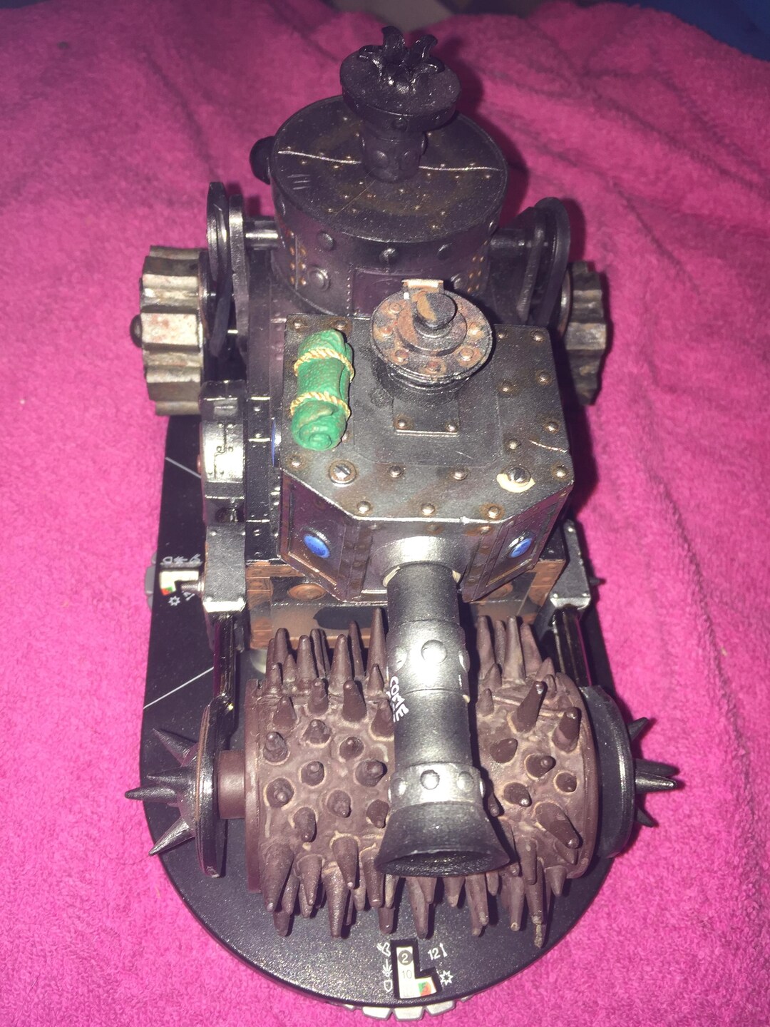 Dwarven Steam Behemoth Tank Mage Knight Dungeons and Dragons Figure - Etsy