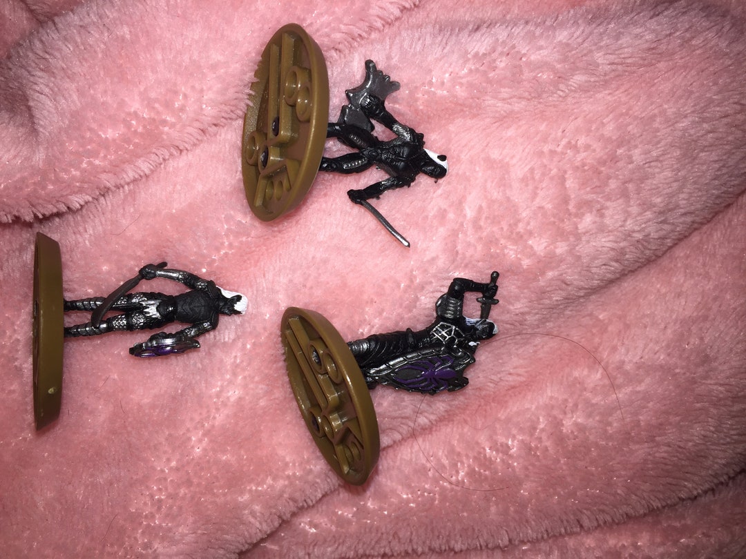 Heroscape Deepwyrm Drow Common Squad - Etsy