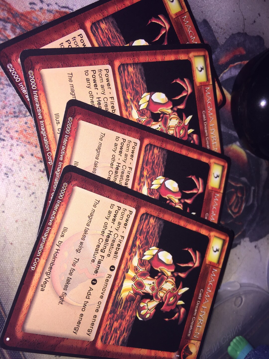 4 Magma Hyren Dream Creatures Rare Magi-nation Duel - Etsy
