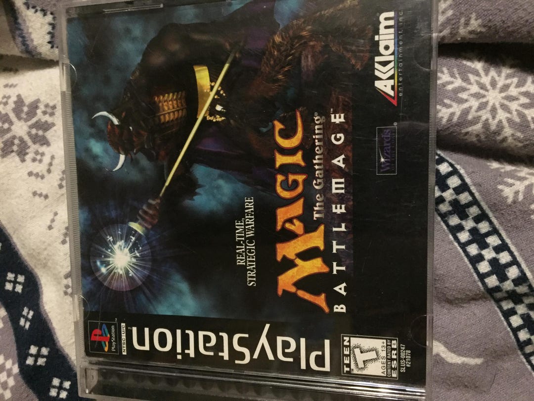 Magic the Gathering Battlemage Playstation PS1 Complete - Etsy