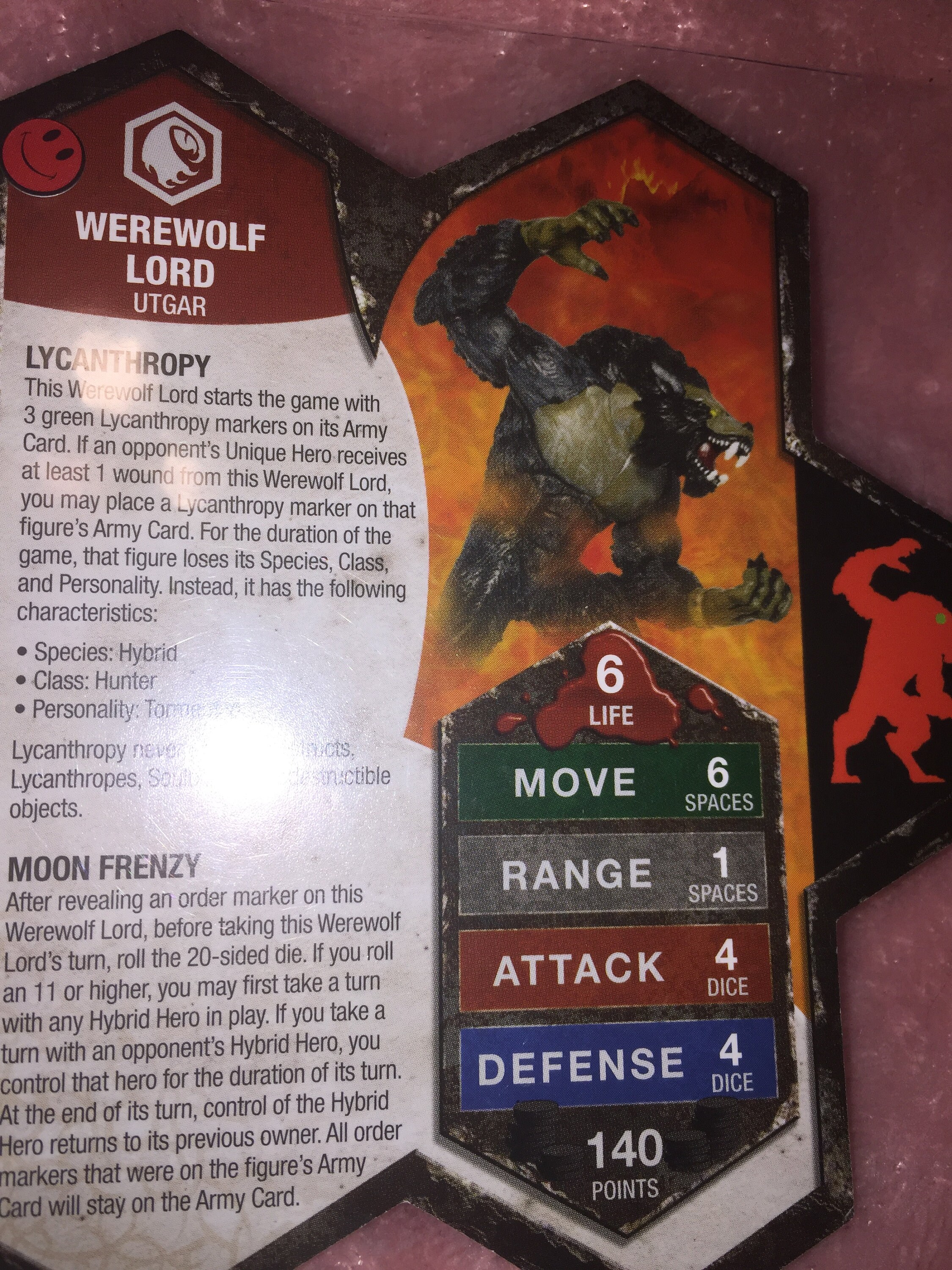 Heroscape Werewolf Lord Large Uncommon Hero - Etsy