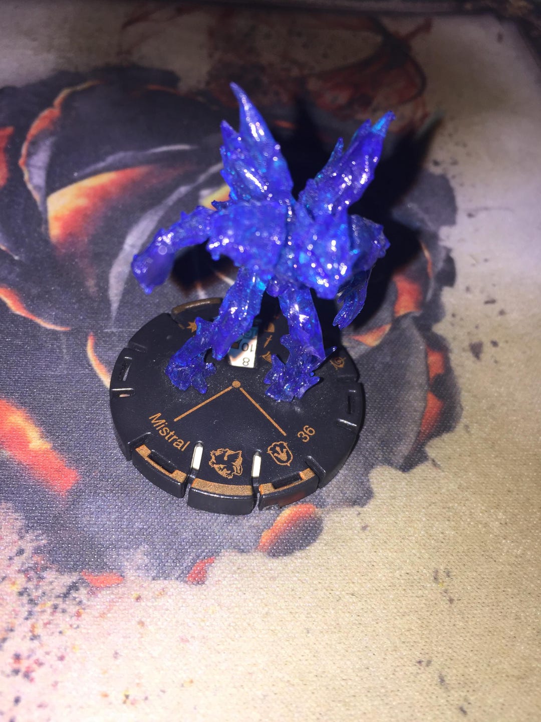 Mistral Ice Elemental Mage Knight Sorcery Gold Base Promo LE - Etsy